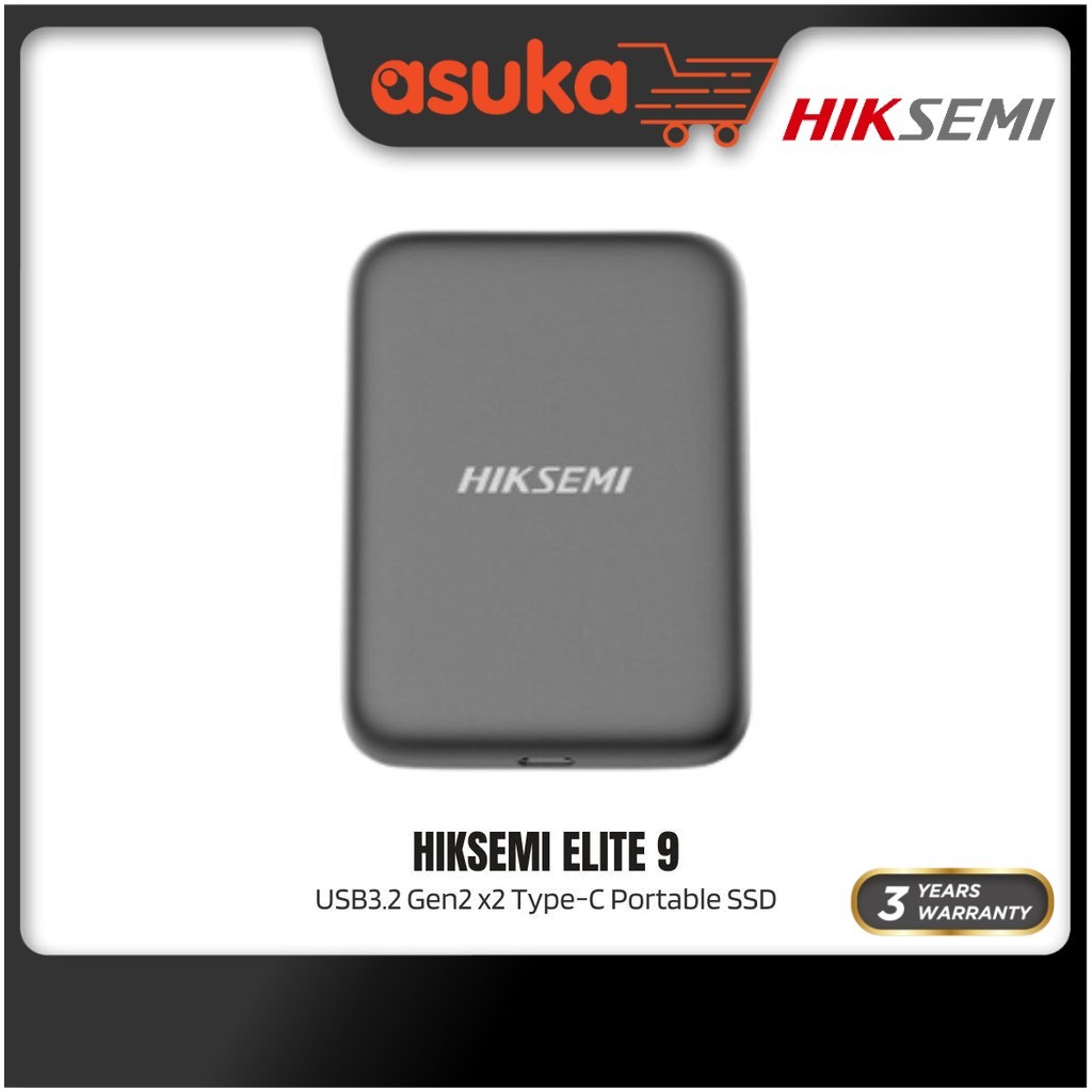 Hiksemi Elite 9 1TB USB3.2 Gen2 x2 Type-C Portable SSD with Magnetic ...