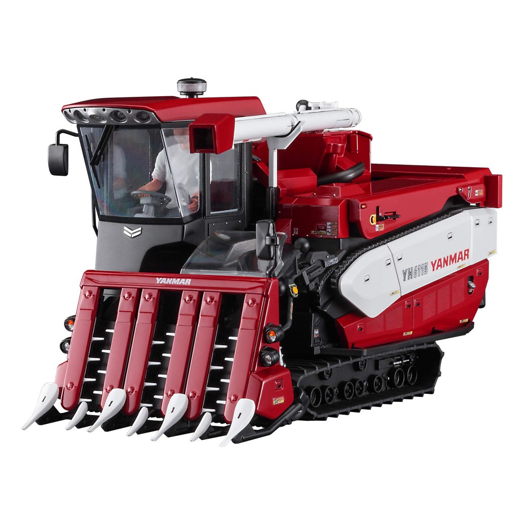 Hasegawa 1/35 Construction Machinery Series Yanmar Combine Harvester ...