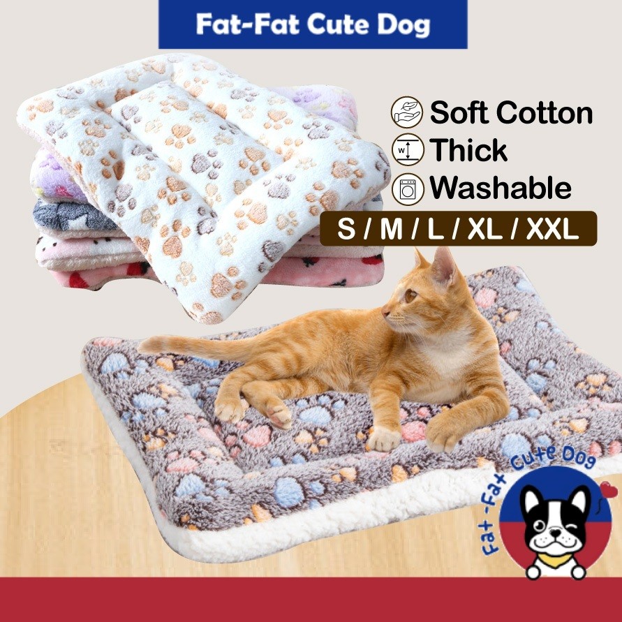 Tilam Kucing Lembut Pet Blanket Mat Tempat Tidur Kusyen Kucing Tikar ...
