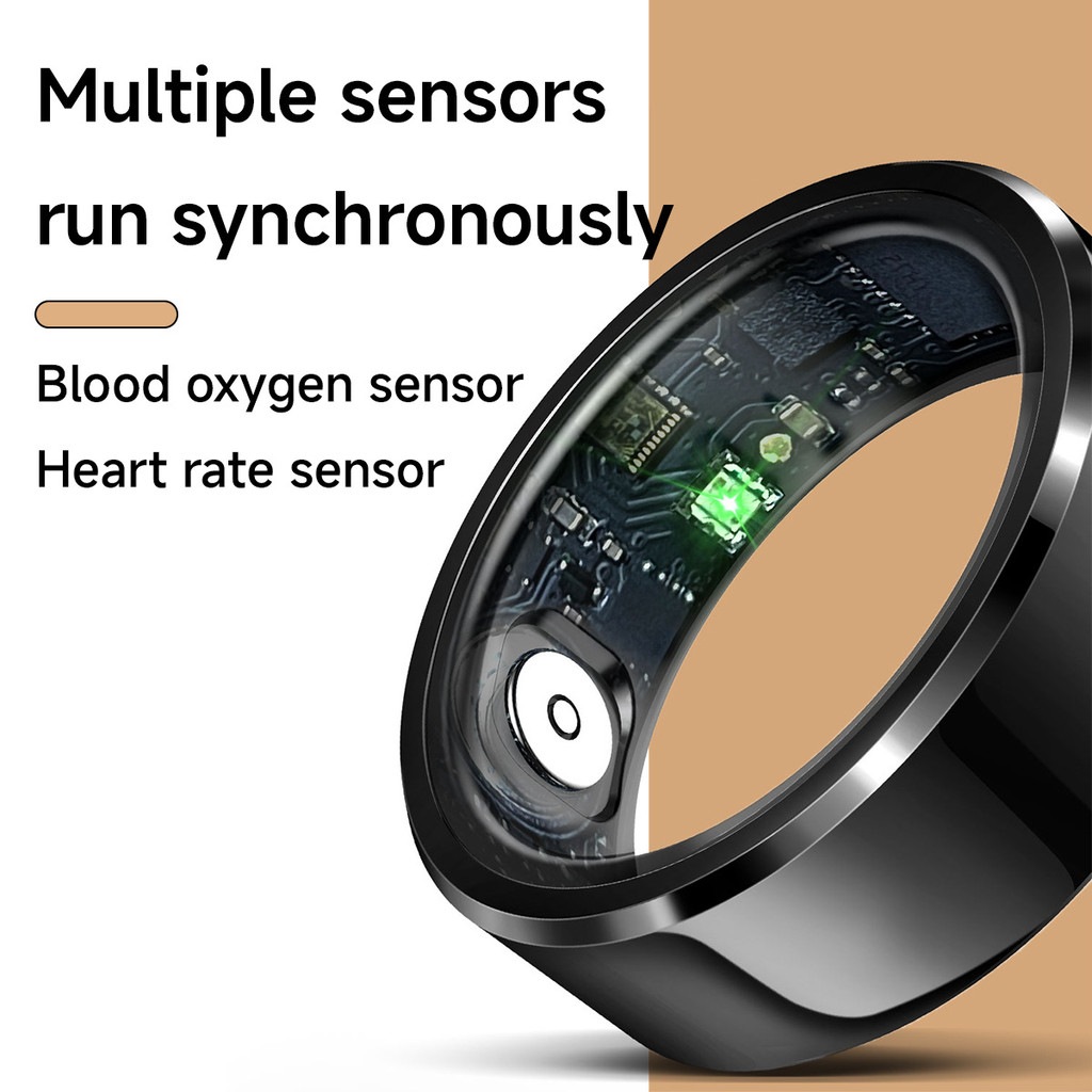 LA380 Smart Ring Heart Rate and Blood Oxygen Tracking Ring Sleep ...