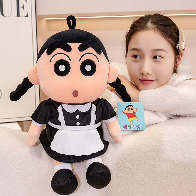 Creative Maid Crayon Shin-chan Plush Toy Stuffed Plushies Soothing Doll ...