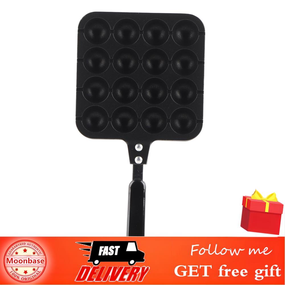 Moonbase Takoyaki Nonstick Grill Pan Cooking Round Pancake Puffs Octopus Ball | Shopee Malaysia