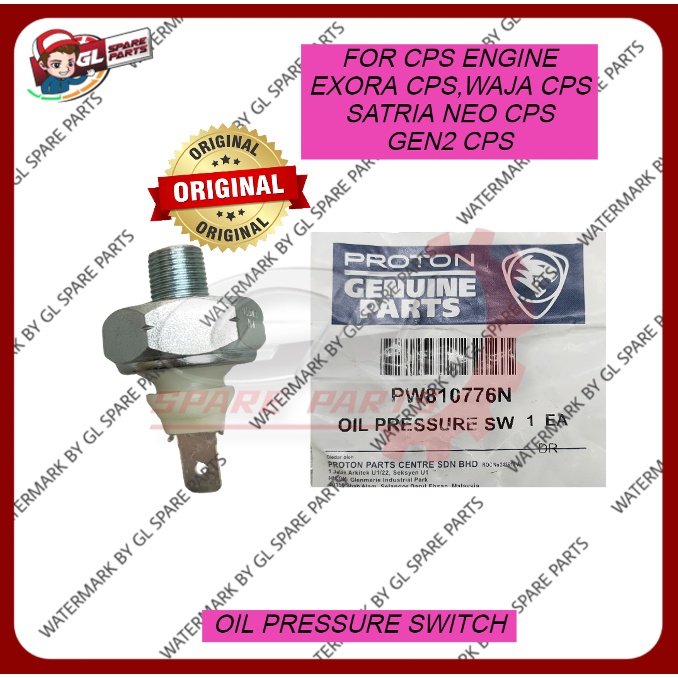OIL PRESSURE SWITCH ORIGINAL (CPS ENGINE) PROTON EXORA CPS WAJA CPS ...