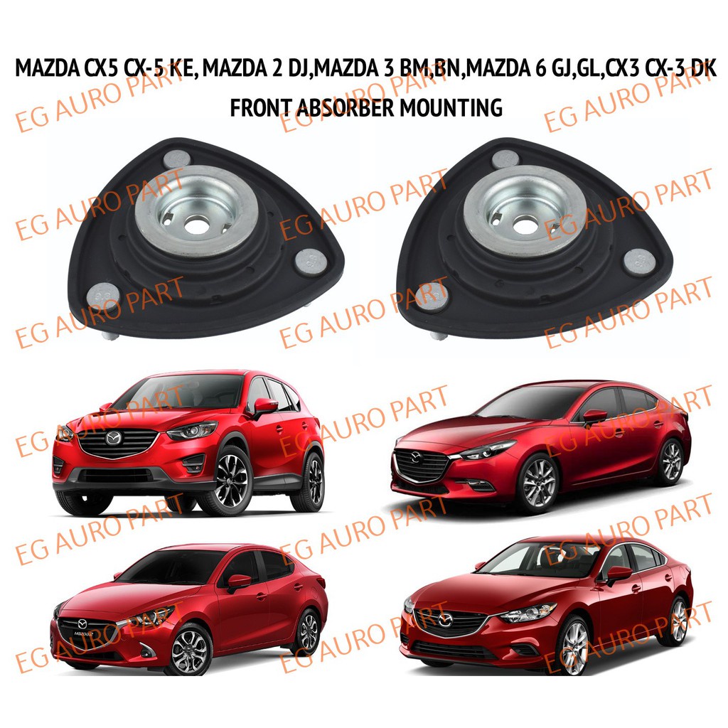 FRONT ABSORBER MOUNTING MAZDA CX5 CX-5 KE,MAZDA 2 DJ,MAZDA 3 BM,BN,MAZDA 6 GJ,GL,CX3 CX-3 DK ...