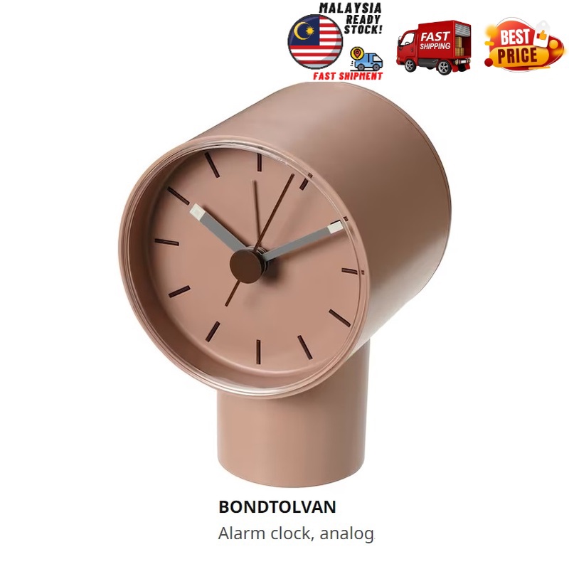 MINIKEA [8x9cm] Designer Alarm Clock with Snooze Function . Unique ...