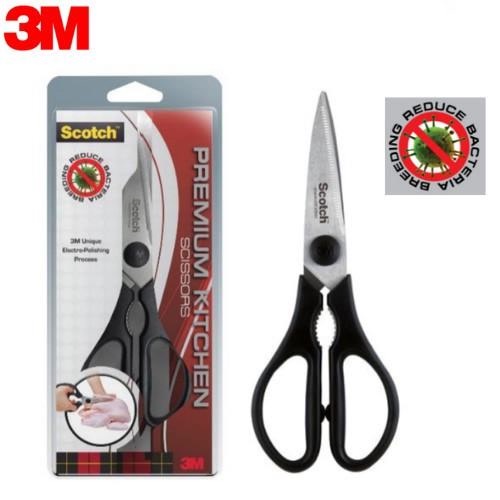 3M Scotch HKS38 General Scissors Corrosion Resistant Premium Kitchen ...