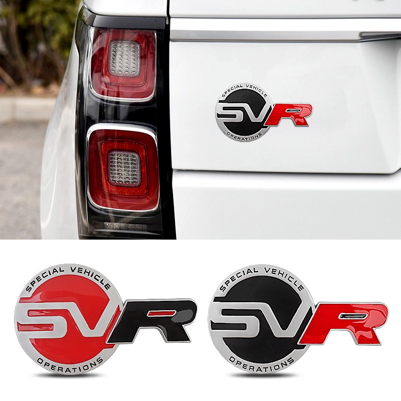 Car Front Grille Trunk Sticker for Land Rover SVR Logo Range Rover ...