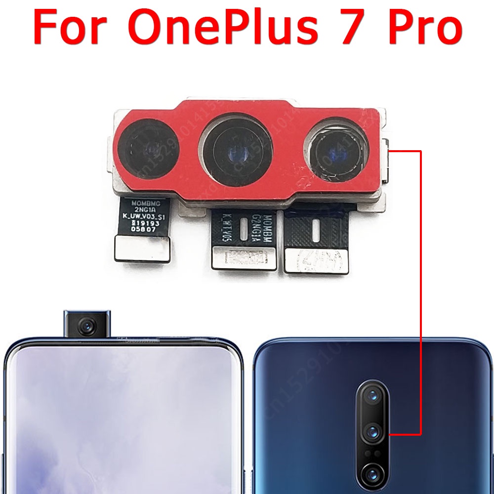 Big Facing Selfie Front Backside Camera Module For Oneplus 7 Pro 1+ 7T ...