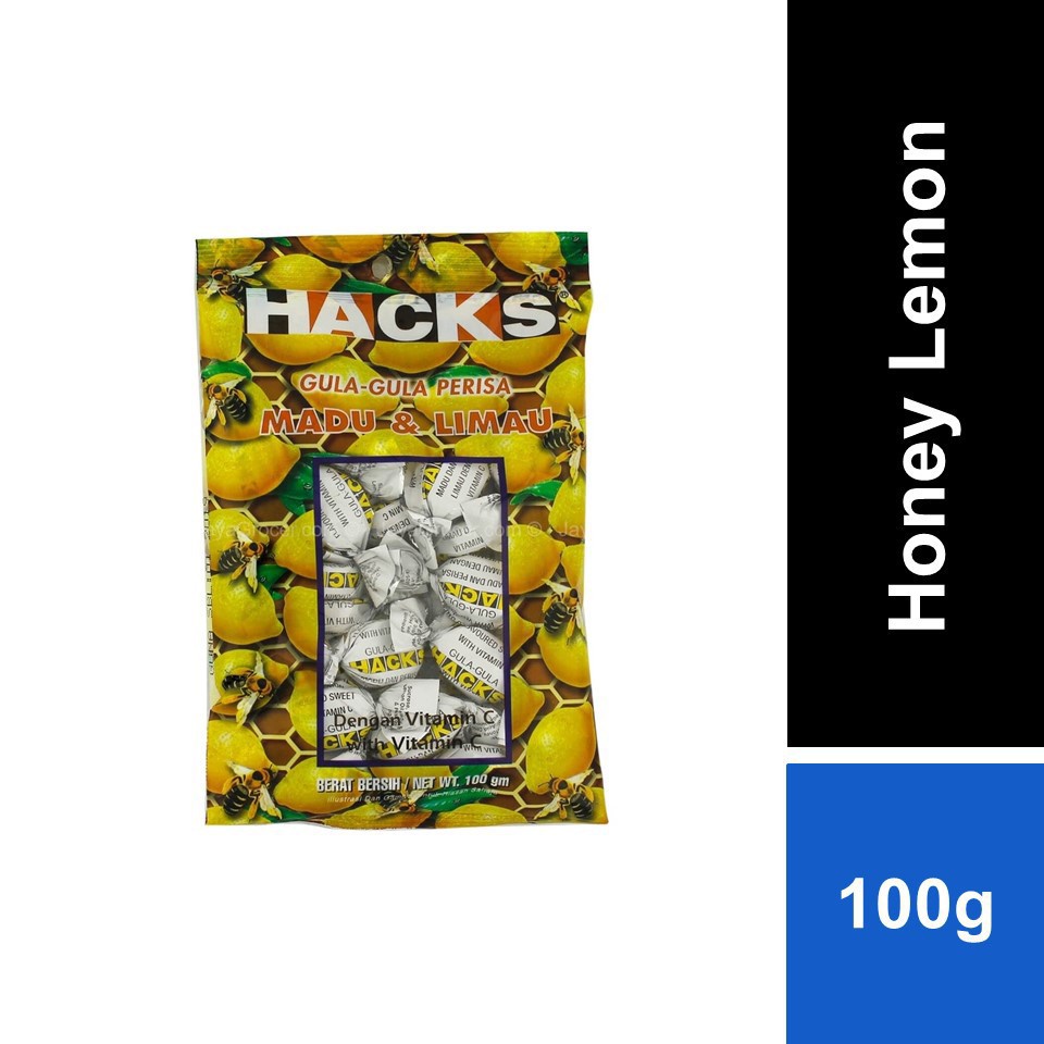 CARTON Hacks - Honey Lemon (50 x 100g) | Shopee Malaysia