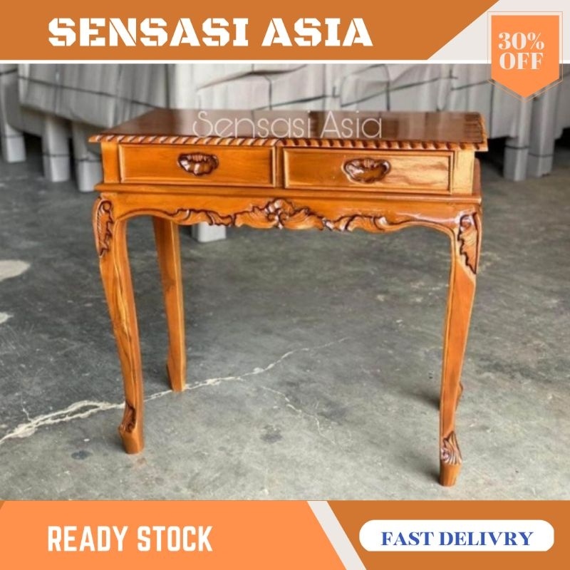 Meja Console Kayu Jati / Console Table living Room | Shopee Malaysia