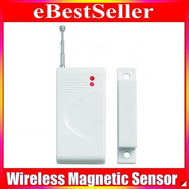 Security Wireless Magnetic Door Window Alarm Sensor Wireless | Shopee ...