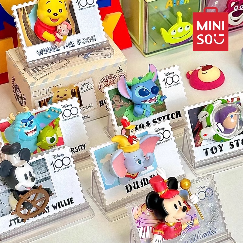 [Ready Stock] MINISO * Disney 100th Anniversary Retro Stamp Series ...