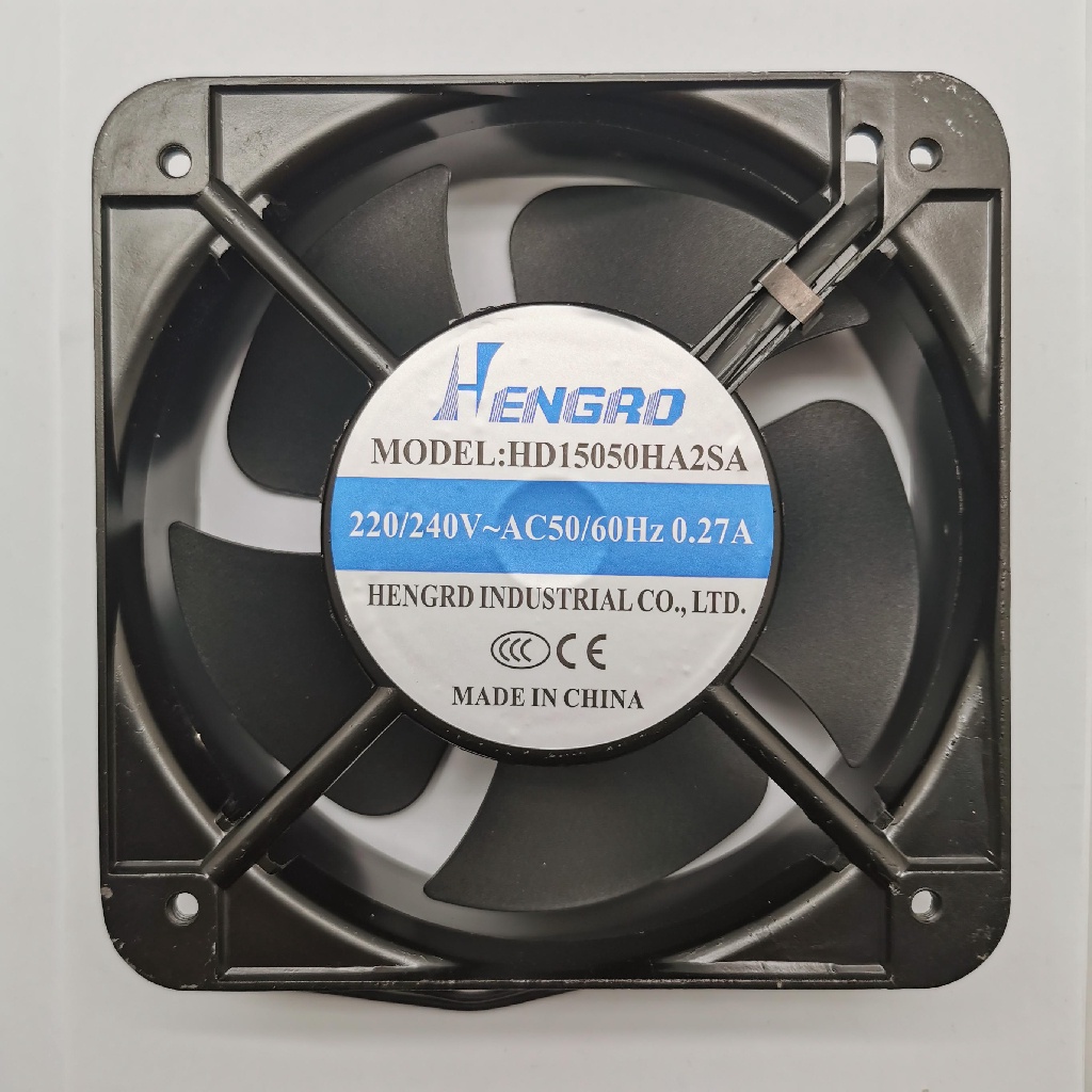 HENGRD 240VAC Axial Blower Fan with Sleeve Bearing 150 x 150 x 50mm (HD15050HA2SA) | Shopee Malaysia
