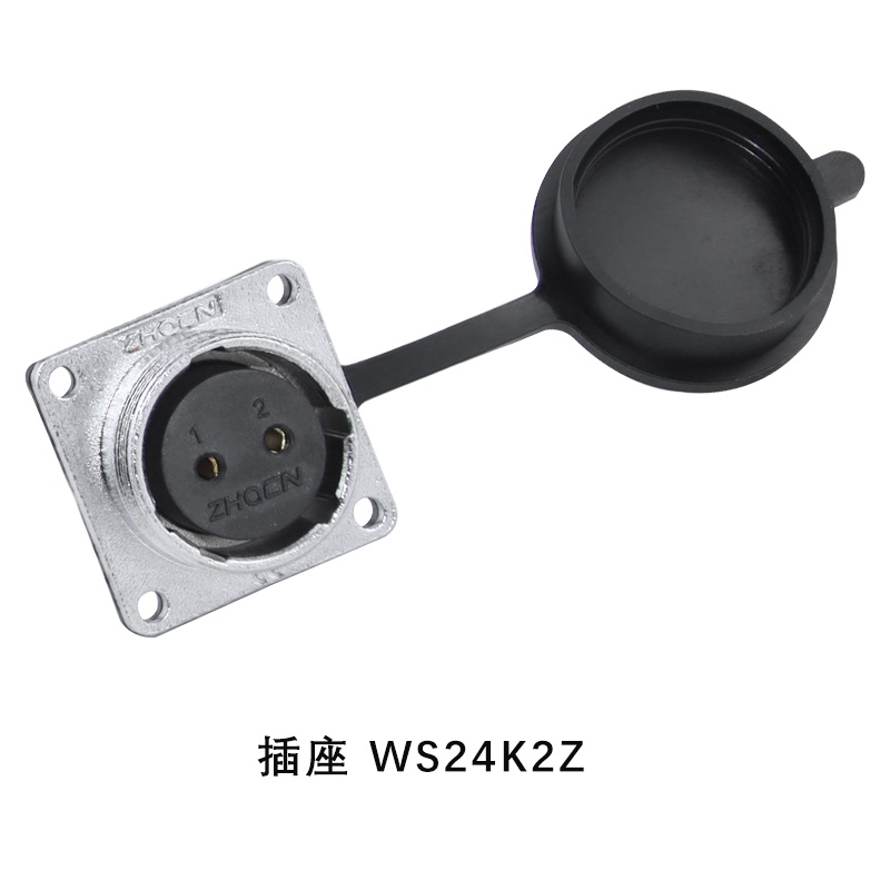 ZHQCN WS24 TD/Z Butt Joint 5A to 25A M24 Soldering Aviation Connector 2 ...