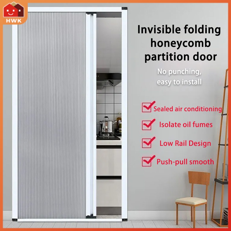 pintu bilik air toilet door Aluminum Alloy pvc folding door Invisible ...