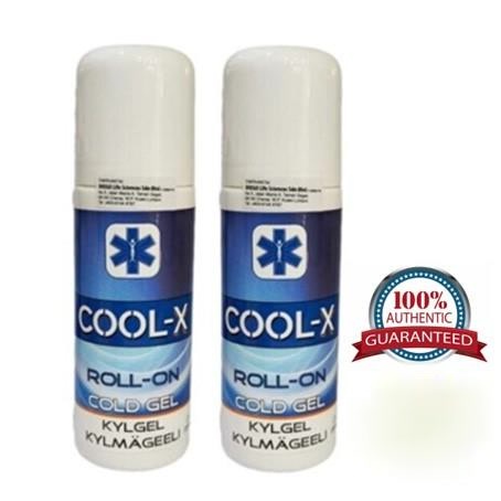 Cool-X Roll-On Cold Gel 75ml (1 bottle) (Exp. Date: 01/27) | Shopee ...
