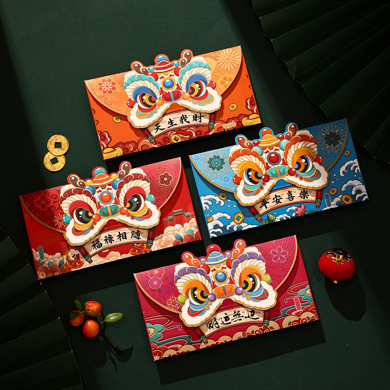 Chinese Red Envelopes Lucky Money Envelopes 2024 Chinese New Year