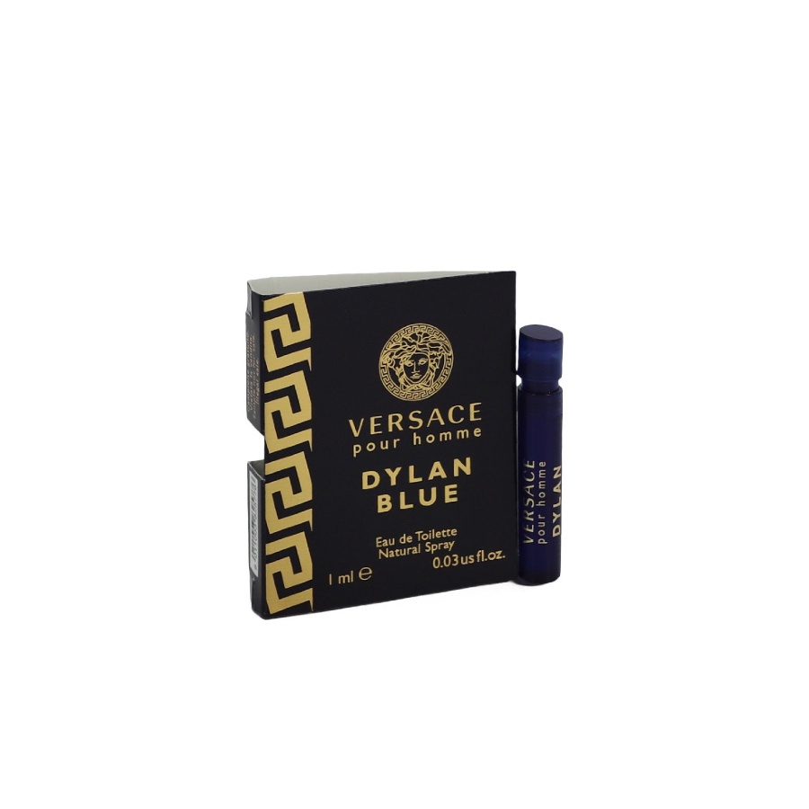 Versace Pour Homme Dylan Blue (Vial / Sample) 1ml Eau De Toilette Spray ...