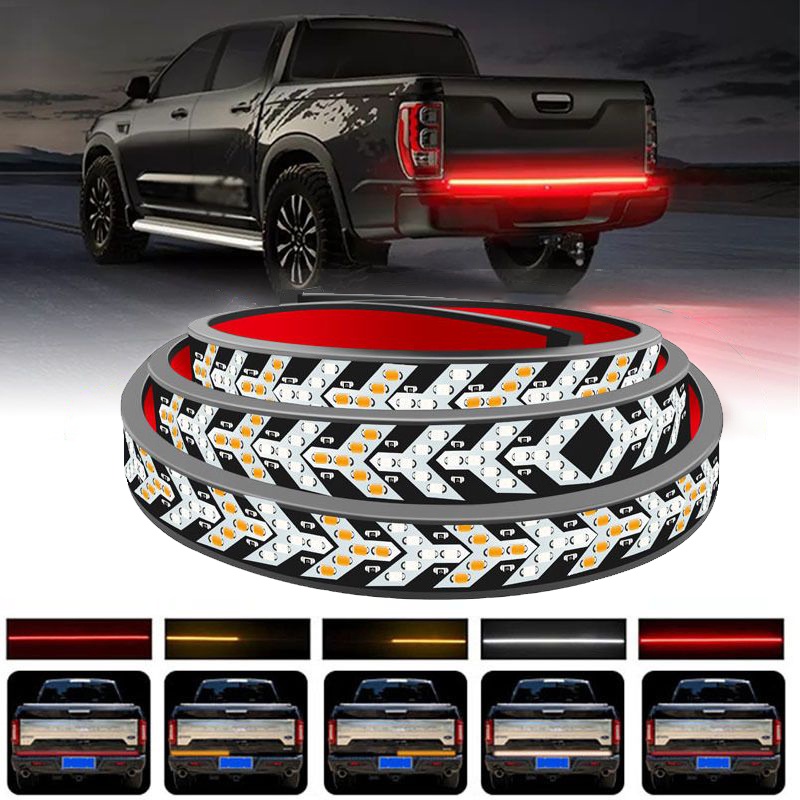 12V-24V Car Led Truck Rear Light Strip, Driving Turn Signal, Reverse Brake Lights, Sequential ...