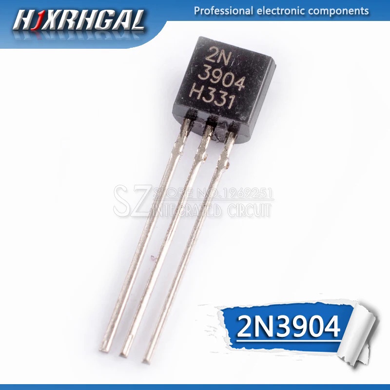 100pcs 2N3904 TO-92 3904 TO92 NPN General Purpose Transistor | Shopee ...
