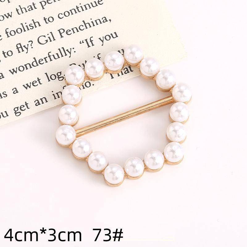 Brooch Silk Scarf Button Clothes Knotted Buckle Scarf ring Headscarf ...