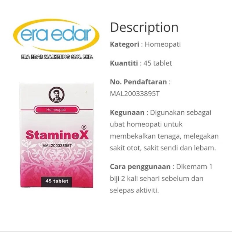 Examo Set Keluarga Sihat Vitamin Minda Pelajar Otot Lutut Sendi ...