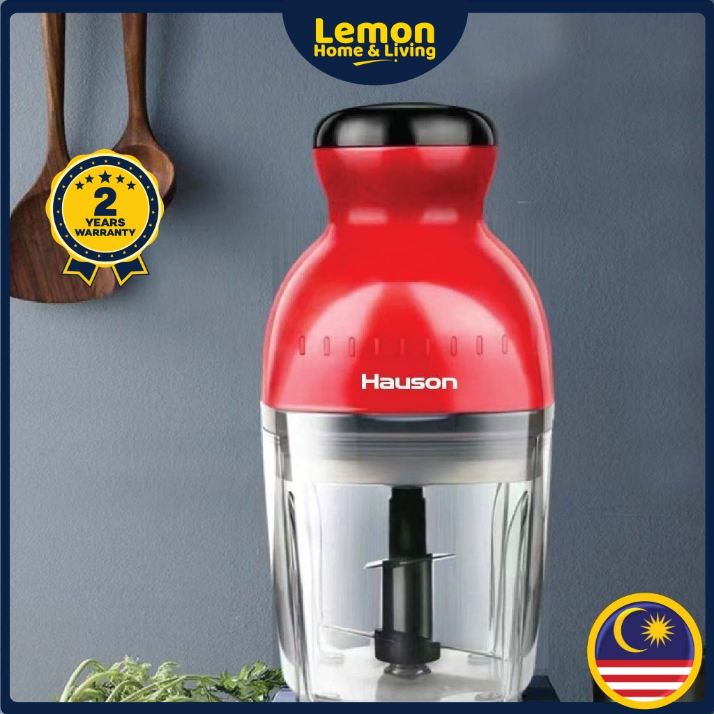Lemon 🍋 HAUSON 2in1 Mini Chopper Blender Electric Meat Grinder Capsule ...