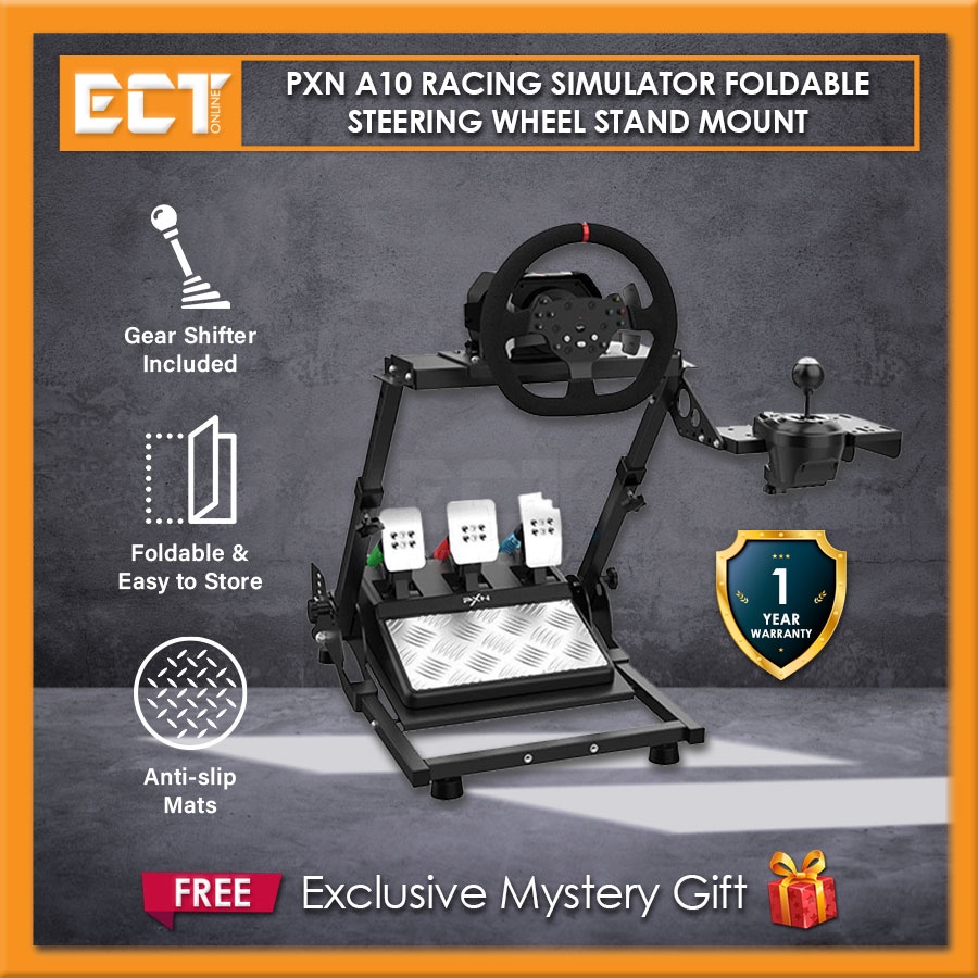 PXN A10 Racing Simulator Foldable Steering Wheel Stand Mount for PXN ...