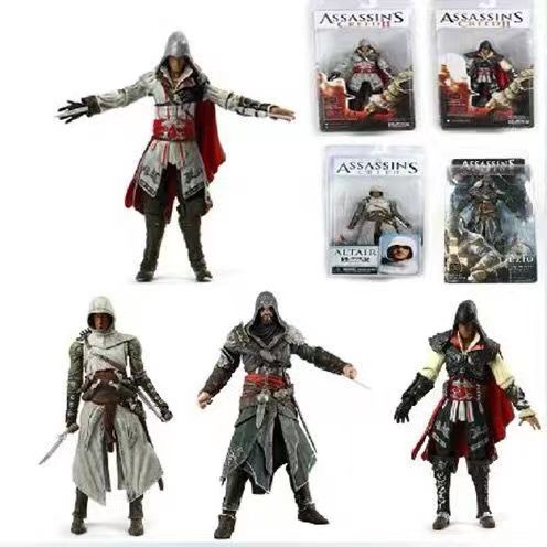 Assassins Creed Action Figure EZIO Edward Connor Altair Toys Model ...
