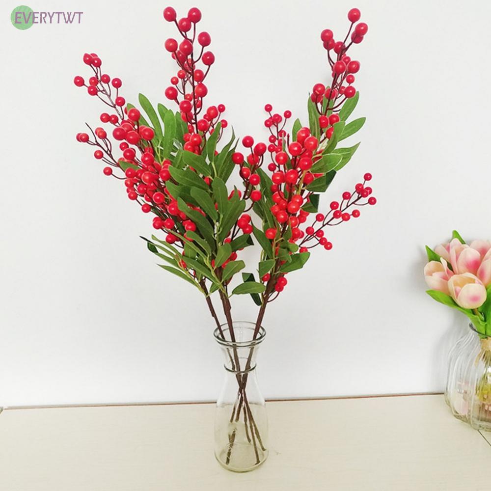 Exquisite Artificial Flower Berry Branch with Lifelike Blueberry ...