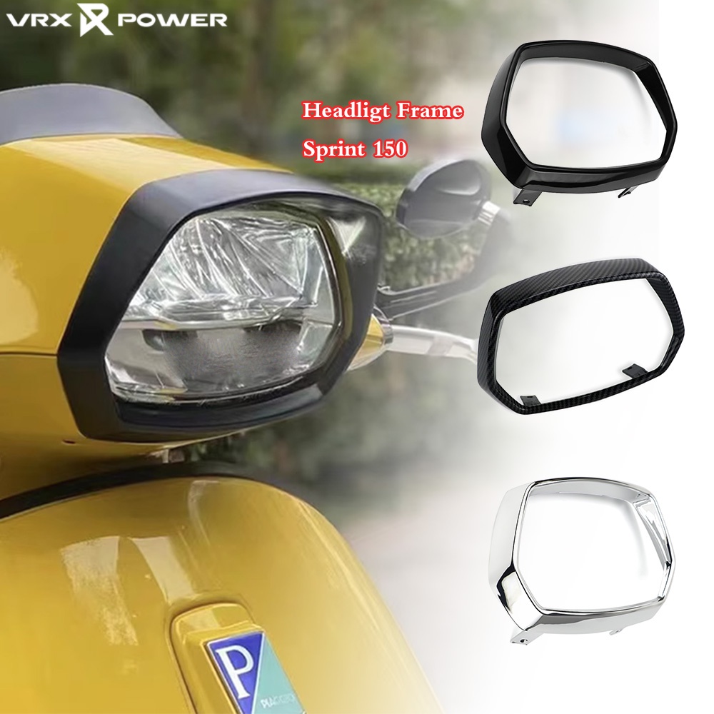 For Vespa Sprint 150 i-Get 2017-2023 Headlamp Frame Scooter ABS Front ...