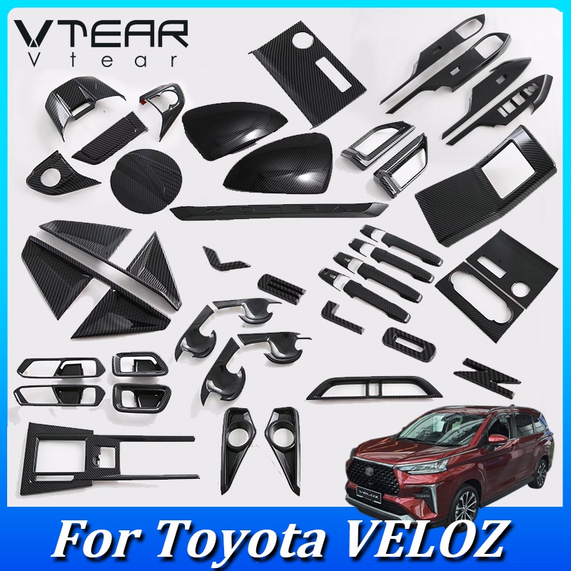 For Toyota VELOZ 2022 To 2024 Automotive ABS Carbon Fiber Patterned ...