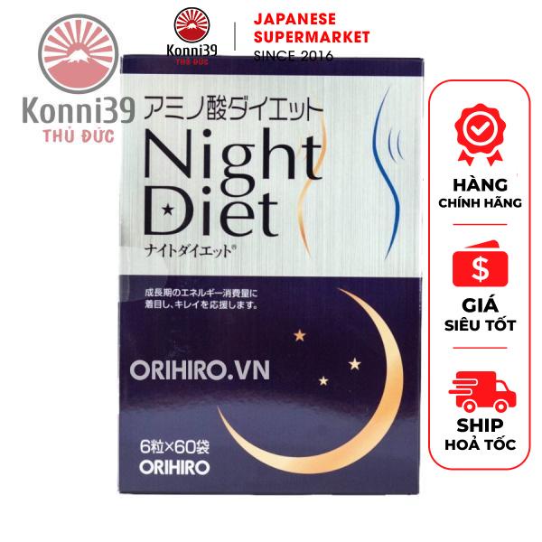 Night DIET ORIHIRO WEIGHT LOSS PILLS (BOX OF 60 PACKAGES - USE IN 30 ...