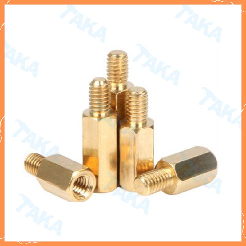 M3 Copper Pillar, 3mm Male and Female copper base, copper support post ...