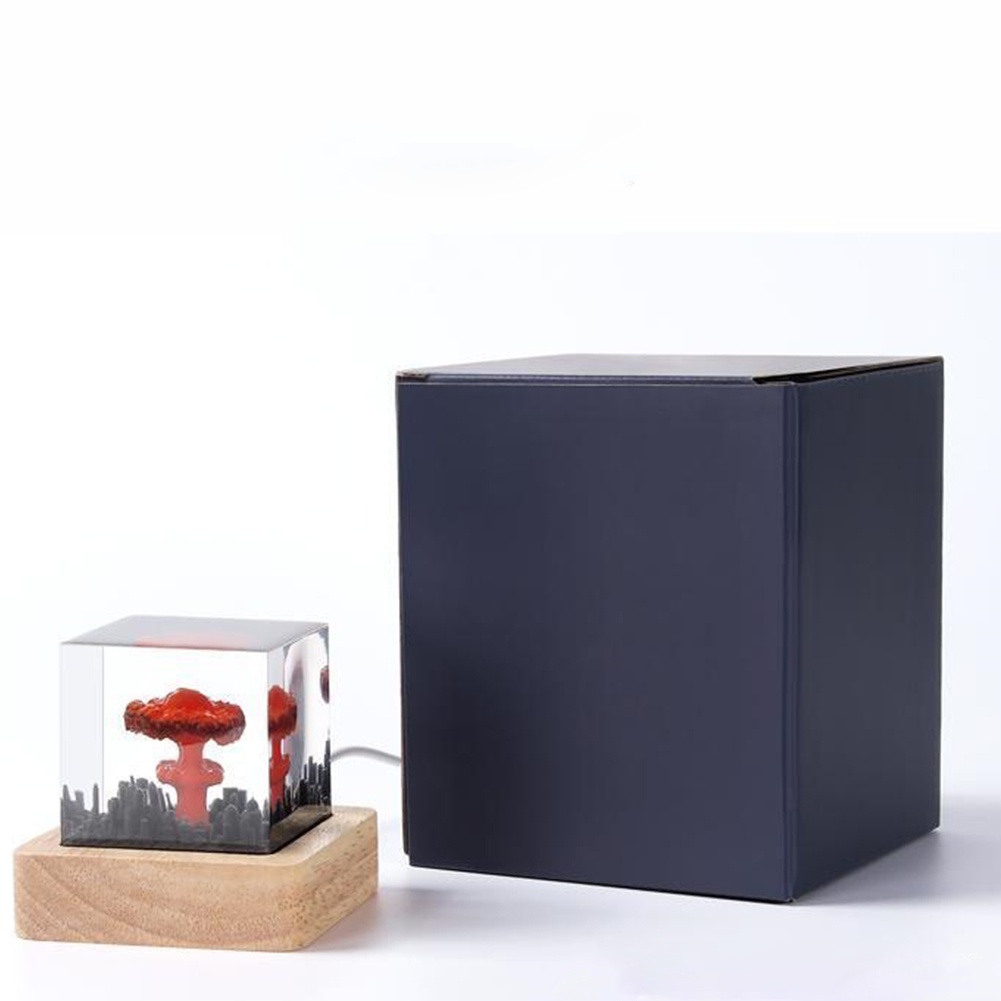 {Warm} Creative Nuclear Explosions Mushroom Cloud Lamp Rechargeable ...