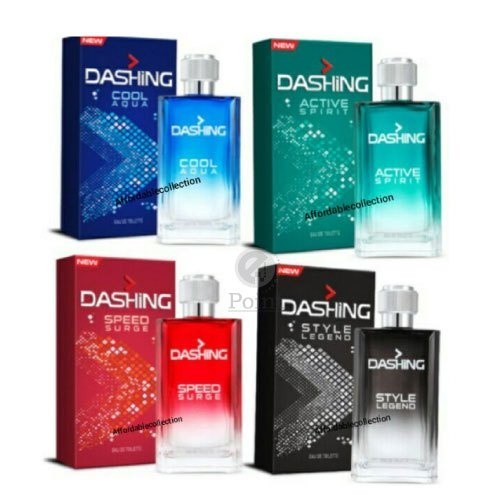 Dashing Perfume Men Edp 100ml Cool Aqua / Style Legend / Active Spirit ...