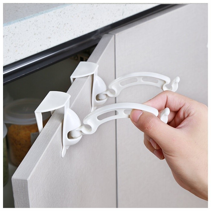 2pcs Hanging Garbage Bag Holder Portable Plastic Trash Bin Frame for ...