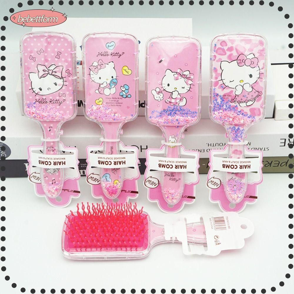 LIKE Hello Kitty Comb, Pink Sanrio Children's Comb, Cute Cartoon Air ...