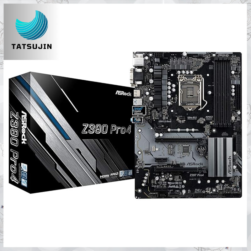 ASRock Intel Z390 Chipset ATX Motherboard Z390 Pro4 | Shopee Malaysia