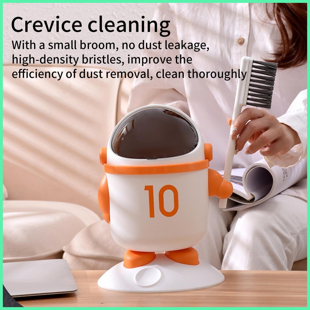 Small Cute Desktop Trash Can Cute Countertop Trash Can Mini Trash Can ...
