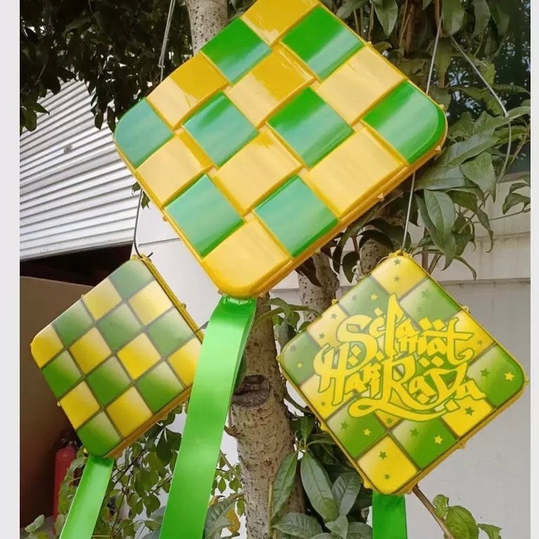 2025 Lampu Ketupat Raya Besar Lampu Raya Aidilfitri Panjang 90cm Lampu ...