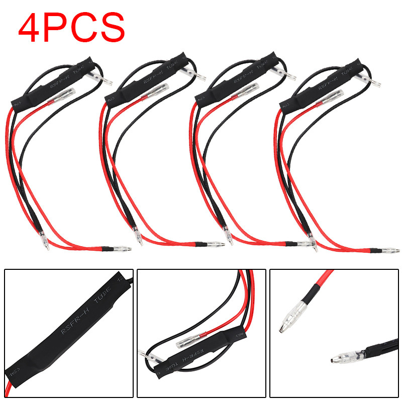 12V Motorcycle Turn Signal Indicator LED Loads Resistor Flash Blinker ...