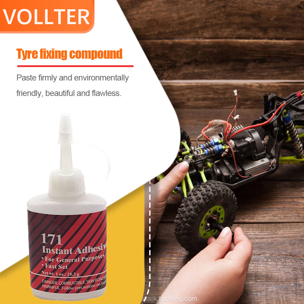 RC Car Wheel Metal Adhesive Glue DIY Crafting Fast Dry Anti-loose Tire ...