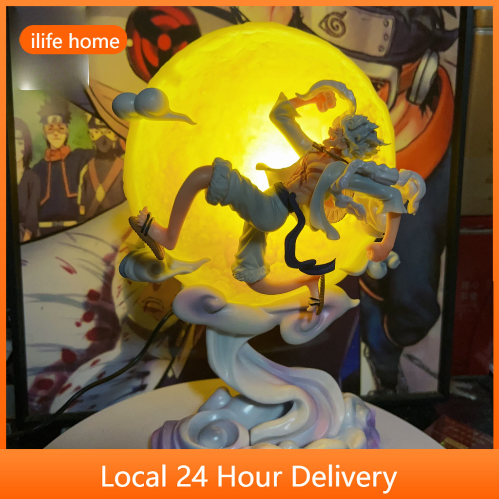 Shipping from Selangor Luminous 28cm One Piece Gear 5 Luffy Sun God ...