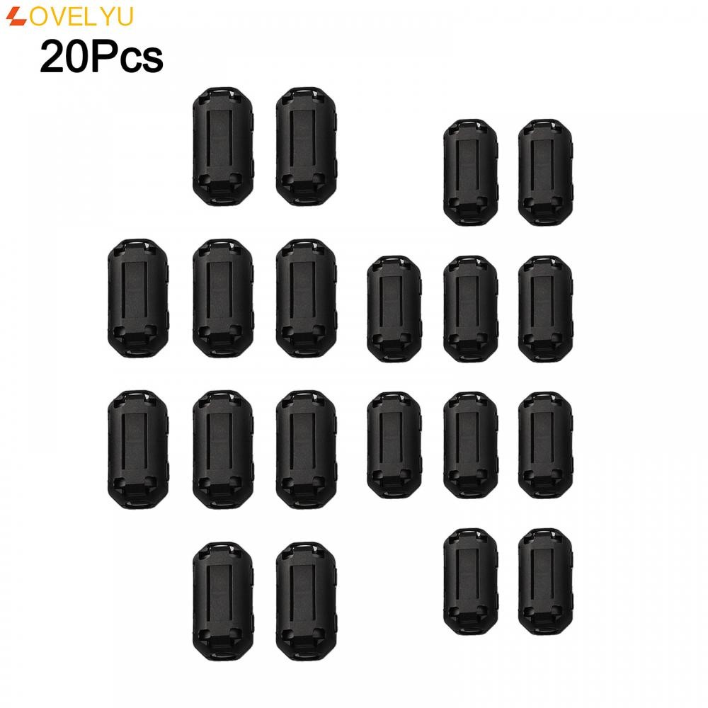 Efficient Noise Filtering with Set of 20 Clip On Ferrites for Various ...