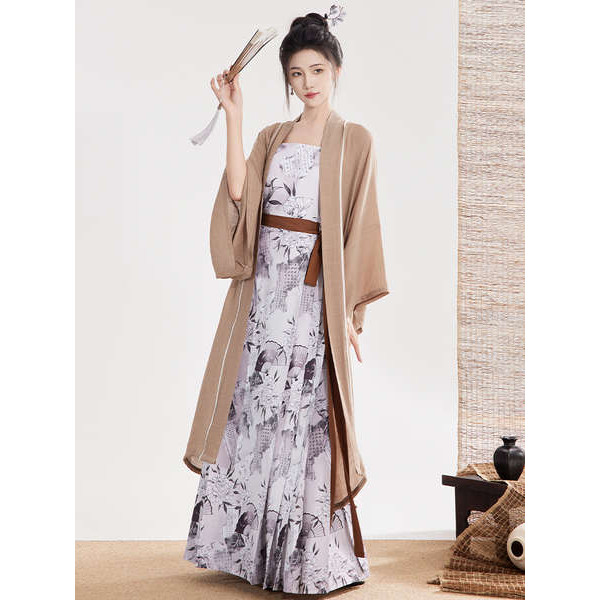 Ling Xige Original [Ink Dyeing] Made in Song Dyeing Hanfu Female ...