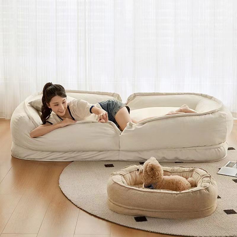 Lazy Sofa Reclining and Sleeping Bedroom Chair Caterpillar Small Sofa ...