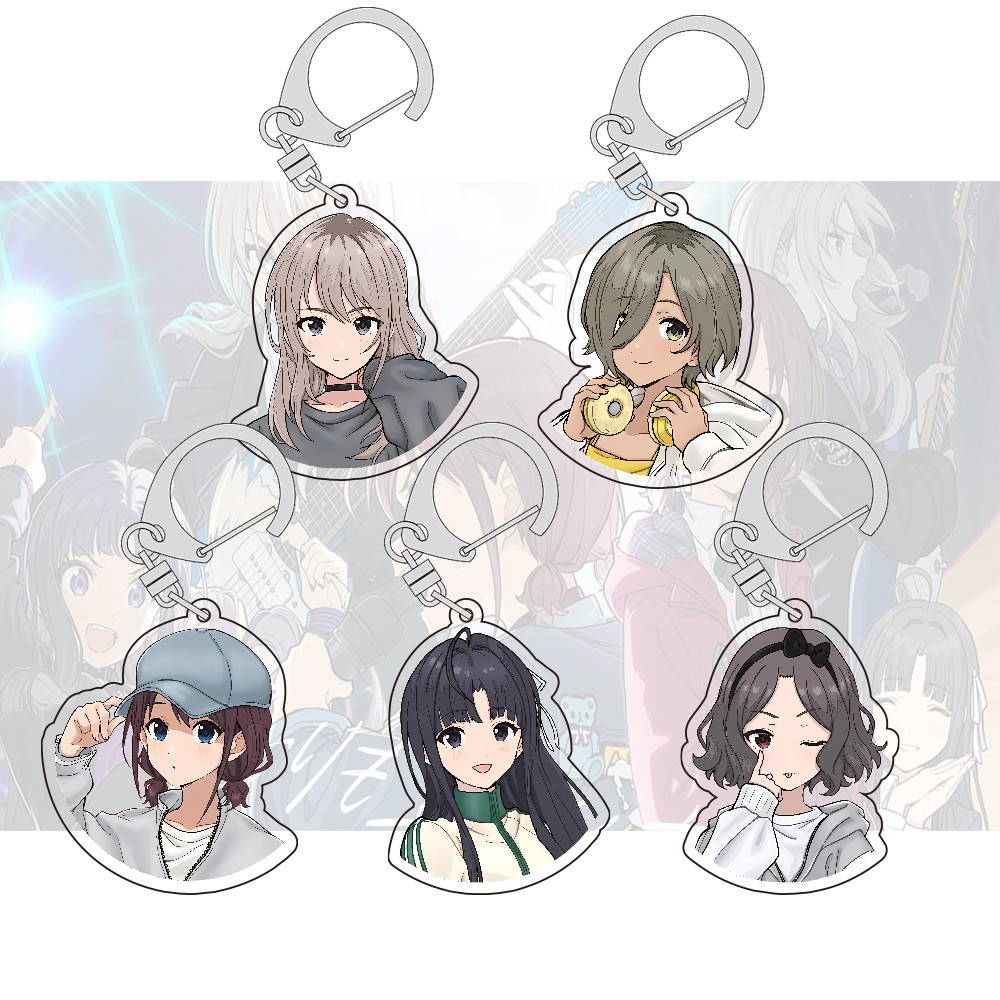 Crying Girl BAND GIRLS BAND CRY Merchandise Acrylic Keychain Double ...