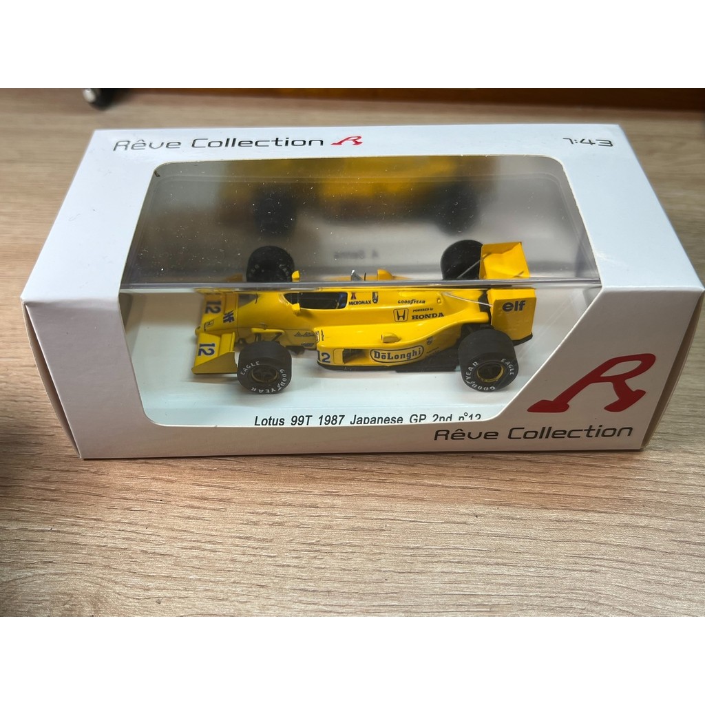R REVE Collection R 1/43 Lutes 99T 1987 Japanese GP Asian Army #12 ...