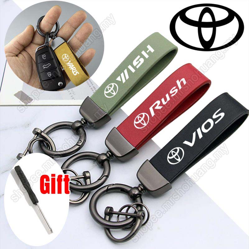 Car Keychain Custom For Toyota Accessories Vios Hilux Avanza Alphard ...